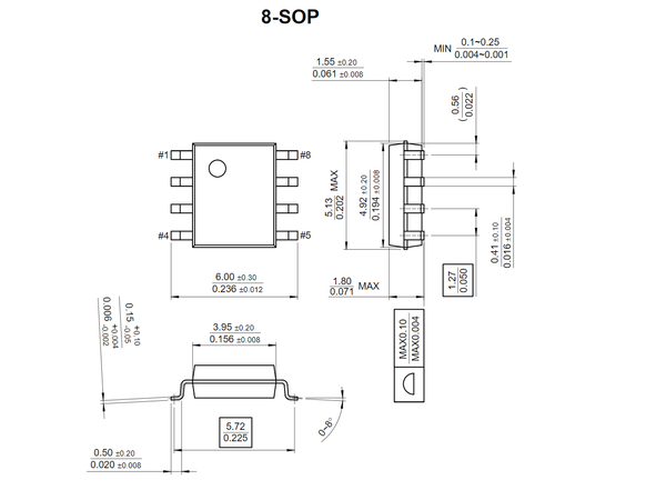 IC Opam 2904 LM2904 SOP-8 chính hãng ON