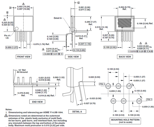 IC nguồn TOP268EG TOP268 SIP-6 chính hãng Power Integrations