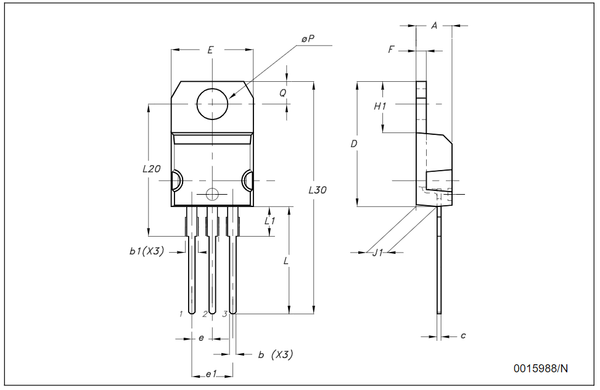 IC nguồn L7806CV L7806 7806 TO-220 chính hãng ST
