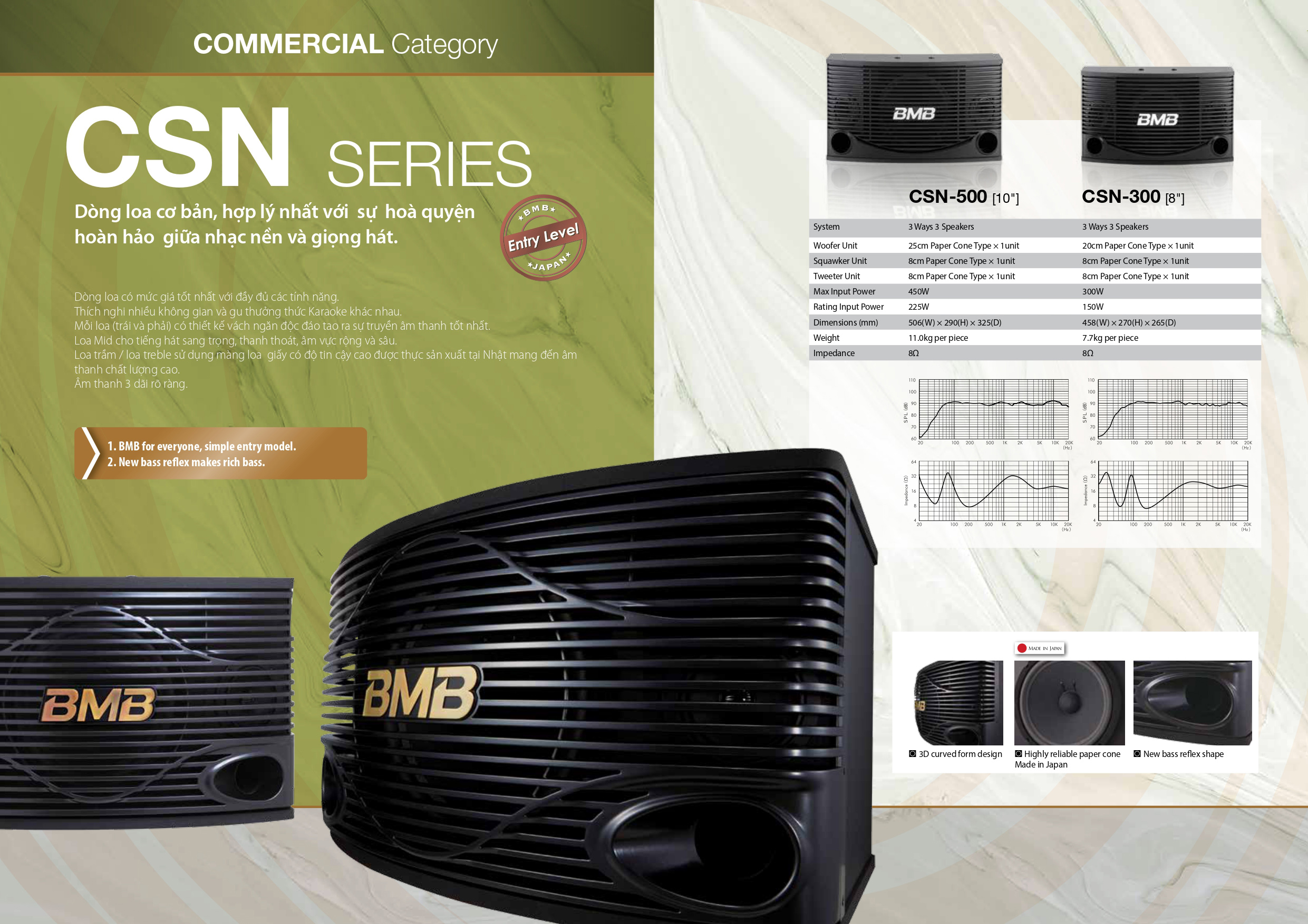 Loa BMB CSN-300-SE (Cặp) – CEMCO