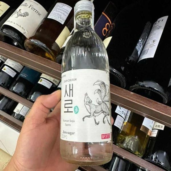 Rượu Soju Hàn Quốc Chum Churum Saero Zero Sugar Lotte không đường 375m ...