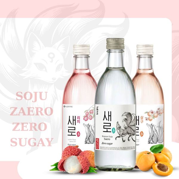 Rượu Soju Hàn Quốc Chum Churum Saero Zero Sugar - Chính Hãng – Thế Giới Soju