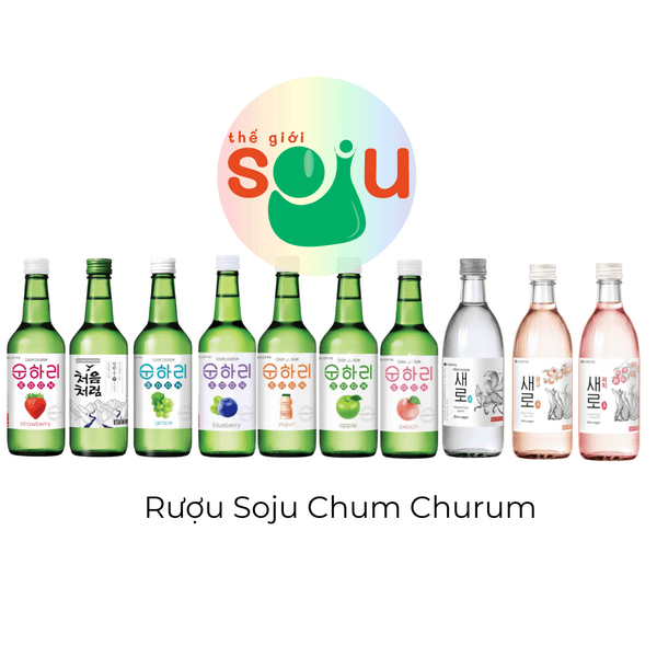 Rượu Soju Saero Zero Chum Churum - Bí Quyết Cho Cuộc Vui Thêm Trọn Vẹn ...
