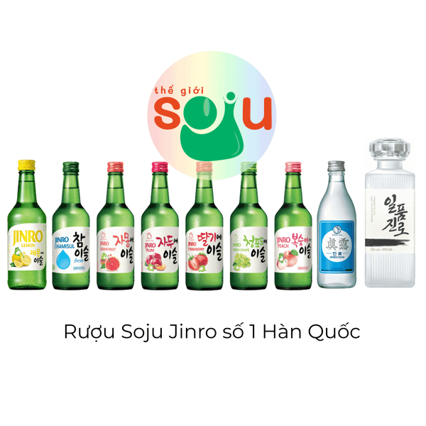 Soju Jinro Số 1 Hàn Quốc – Cỏ Sáu Lá Specialty