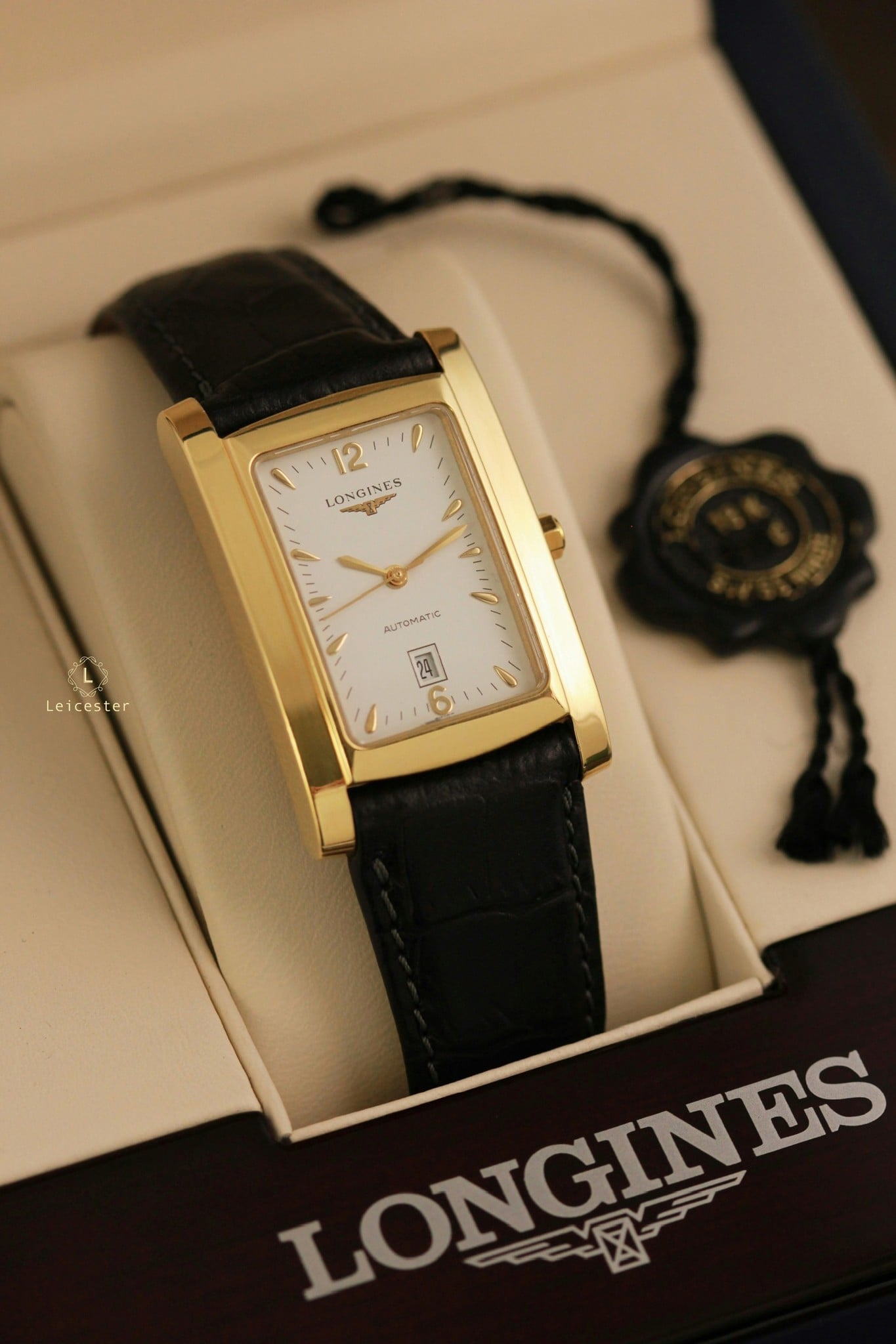Longines Dolce Vita Automatic 18k Gold Mens – Leicester