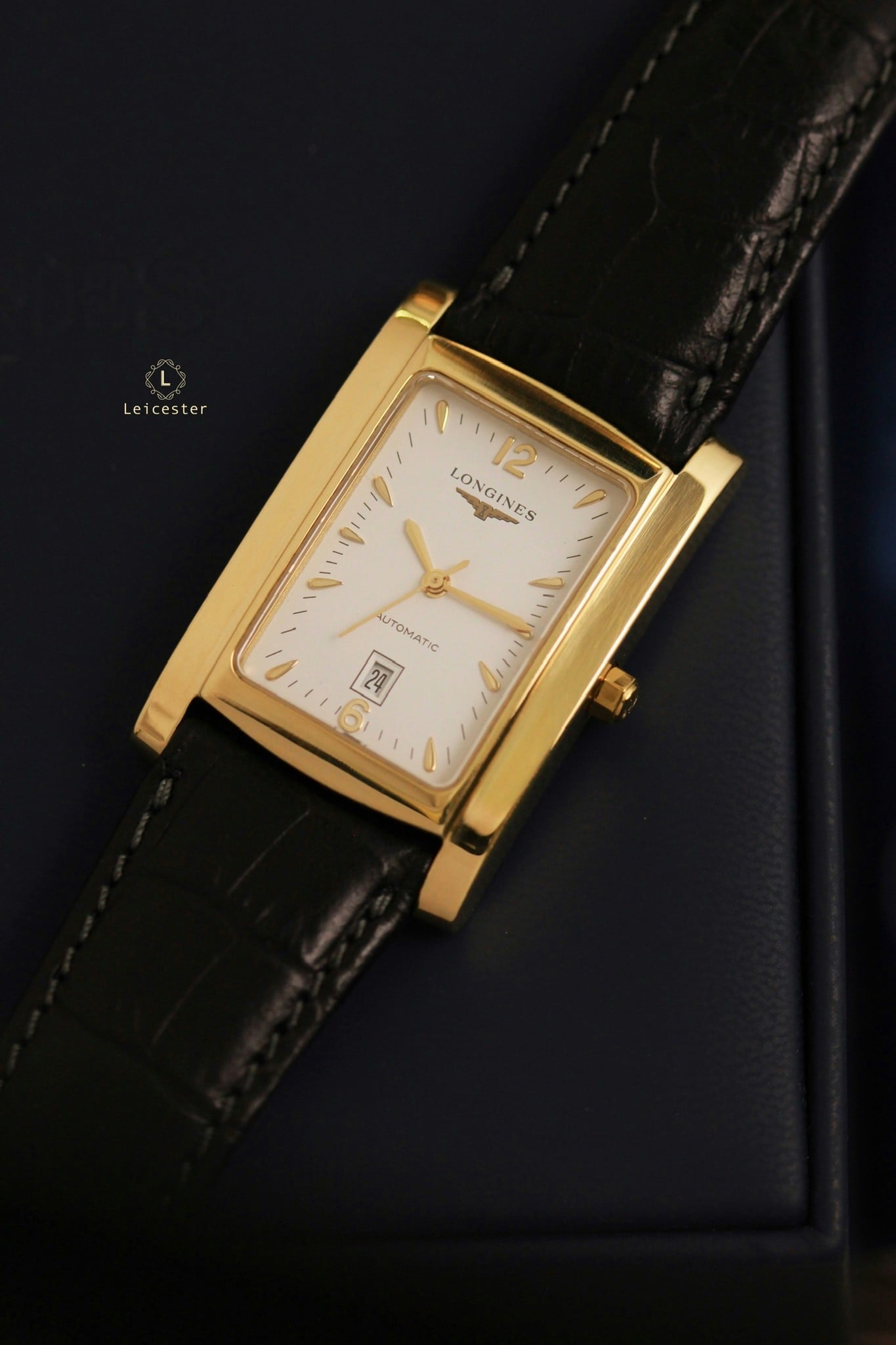 Longines Dolce Vita Automatic 18k Gold Mens – Leicester