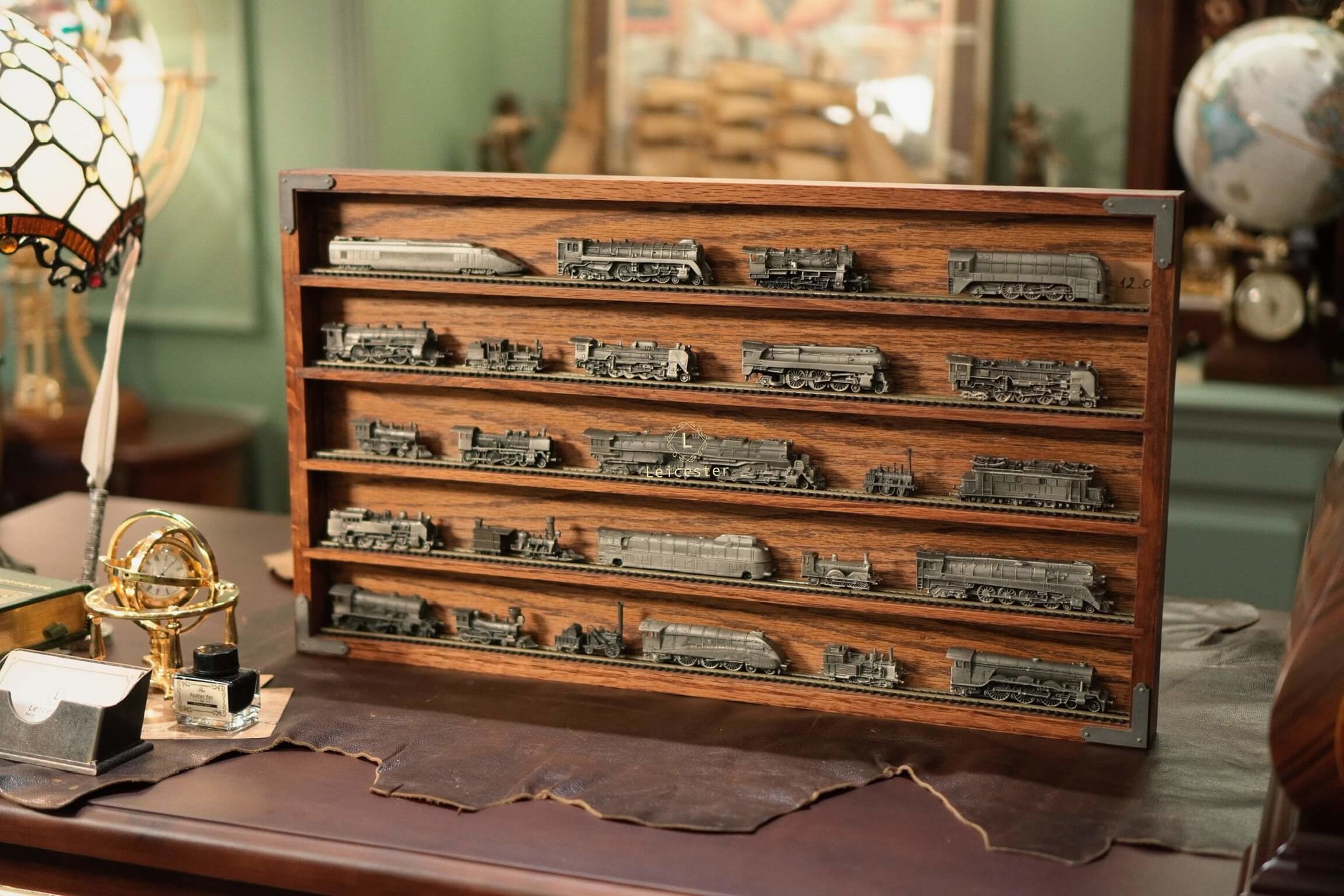 Franklin Mint World's Greatest Locomotives Pewter Train Collection ...