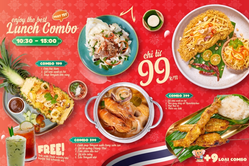 ENJOY THE BEST LUNCH COMBO CÙNG CHILL - GIÁ CHỈ TỪ 99K/N CỰC ĐÃ – ChillThai