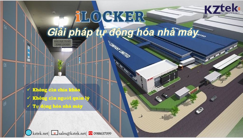 Tủ Locker cho nhà máy- Tủ văn phòng – Ilocker