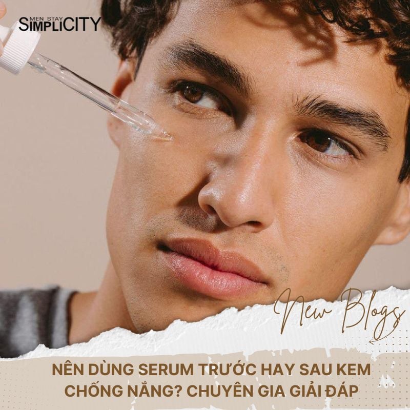 Nên dùng serum trước hay sau kem chống nắng? Chuyên gia giải đáp – Men ...