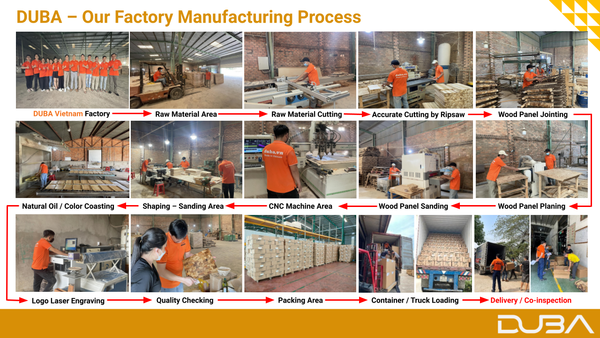 Khay gỗ teak tròn