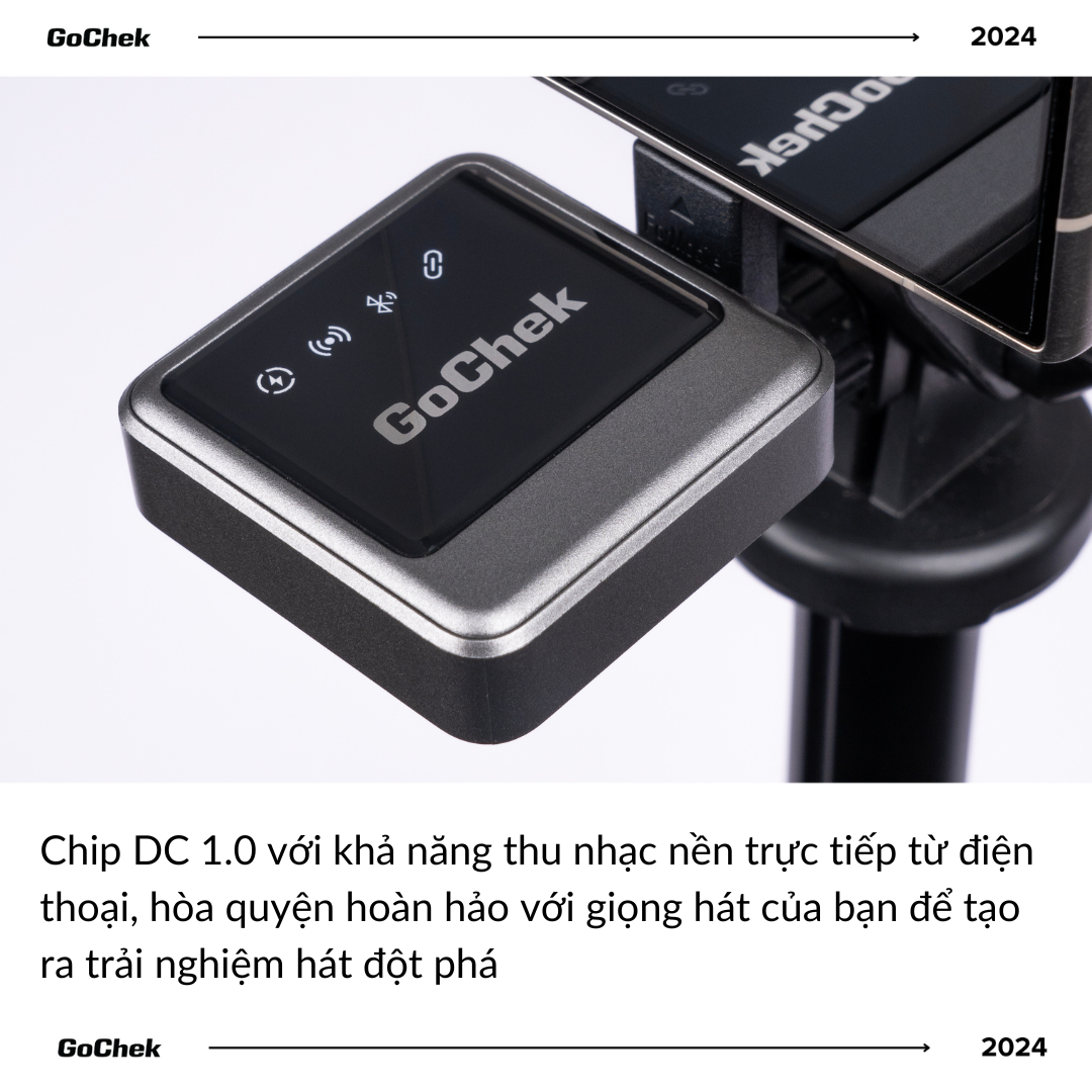 Chip DC 1.0 - Bước tiến đột phá cho kỷ nguyên karaoke di động – GoChek