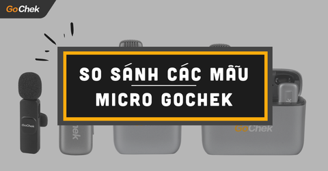 Gochek - Mic thu âm không chính hãng dành cho điện thoại