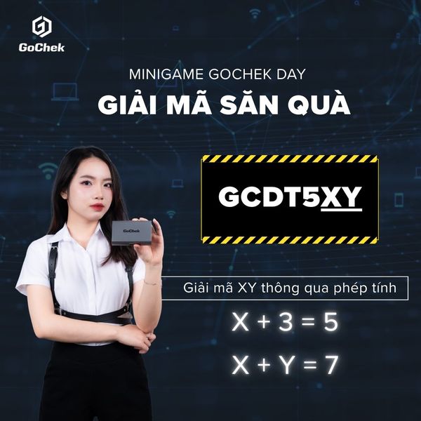 GoChek Day - Ngày hội tri ân, nhận quà siêu khủng
