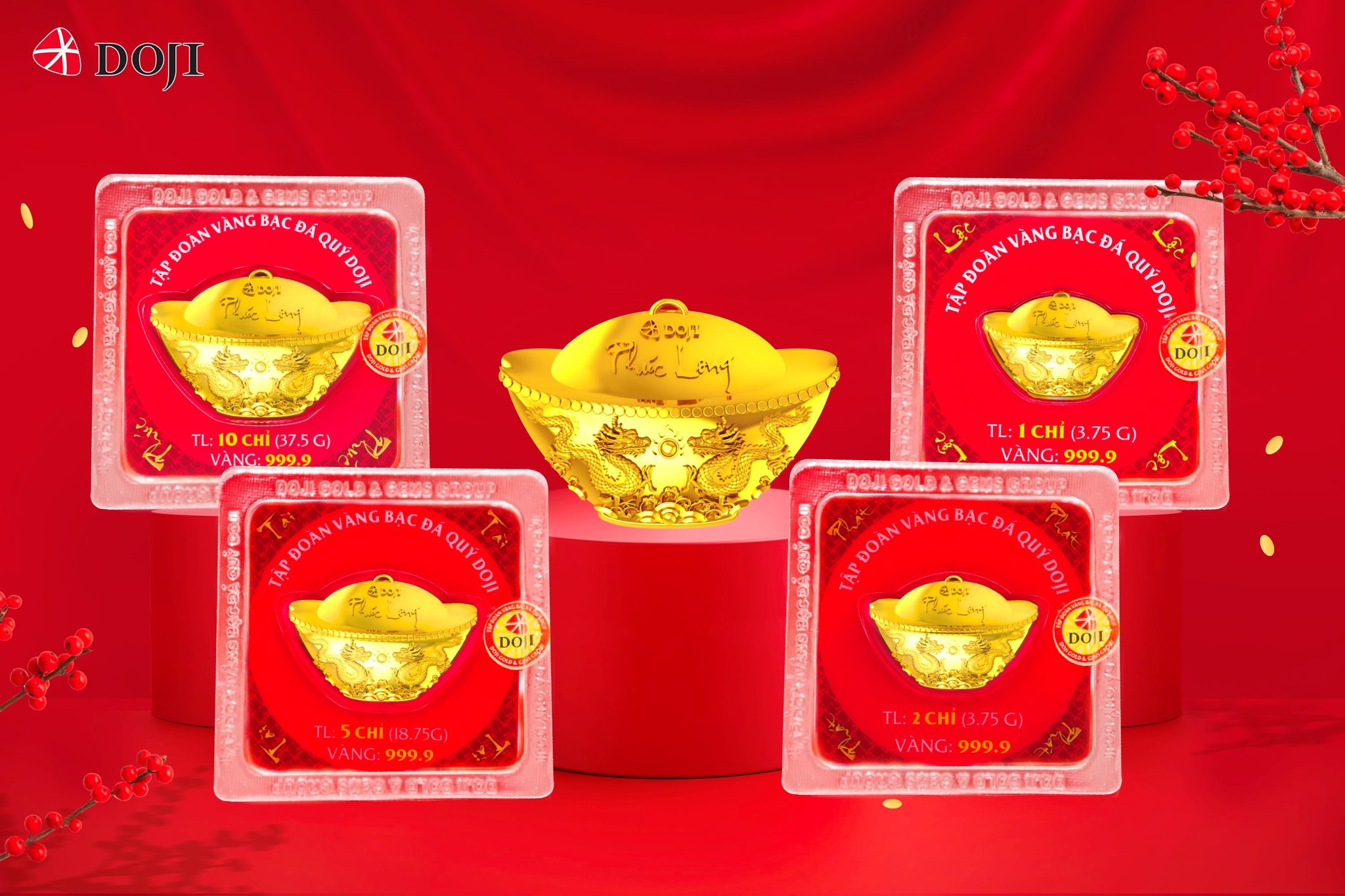 CÁC SẢN PHẨM VÀNG DOJI GIÚP CẦU BÌNH AN, TÀI LỘC NĂM QUÝ MÃO – DOJI ...