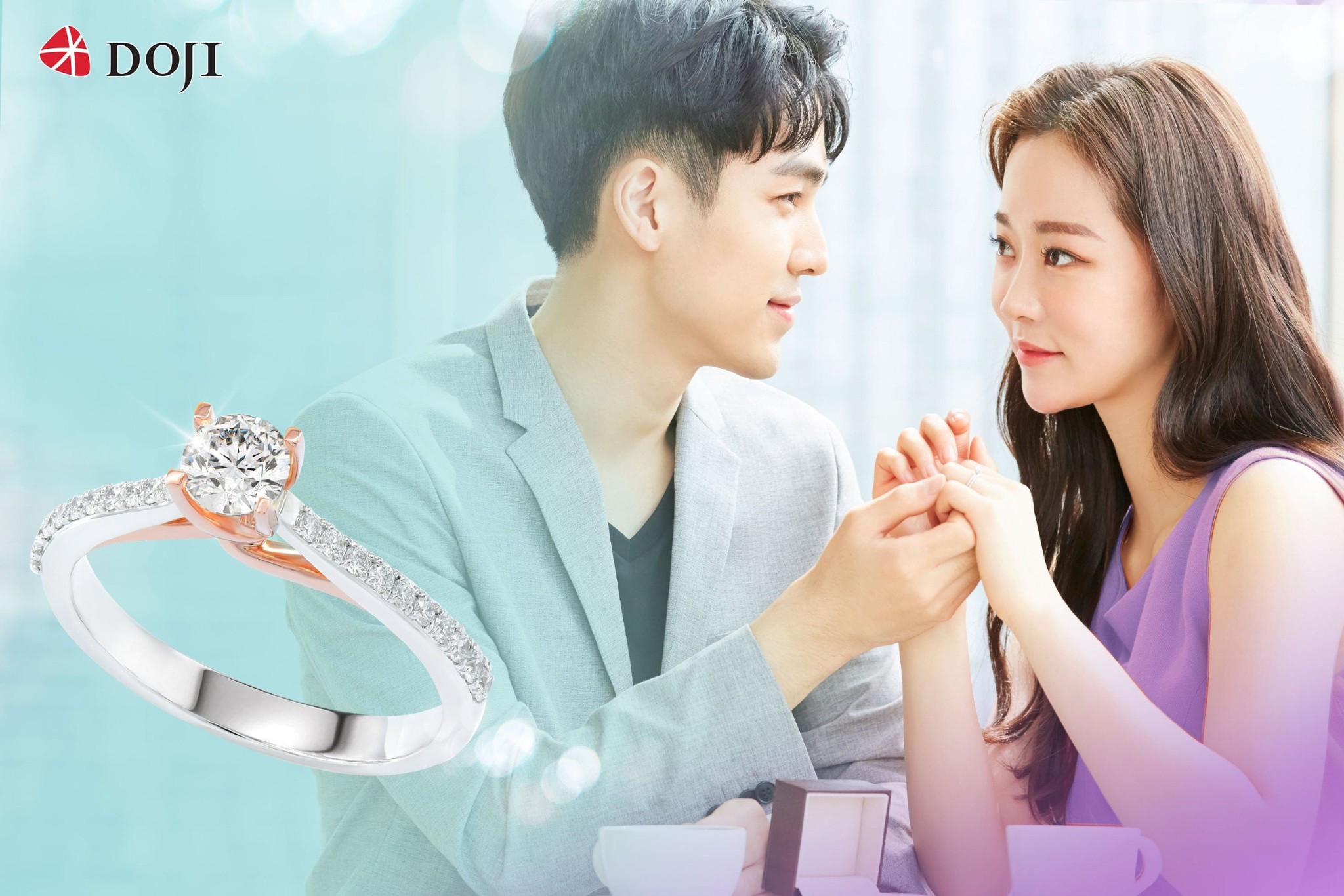 NHỮNG MẪU NHẪN ĐÍNH HÔN TUYỆT ĐẸP ĐỂ NÀNG SAY YES – DOJI Gold & Gems Group