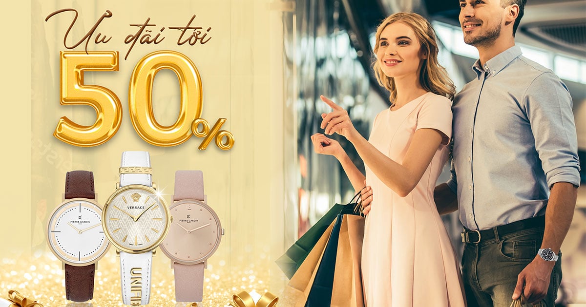 Đón Sale siêu khủng tới 50% cùng DOJI Watch – DOJI Gold & Gems Group