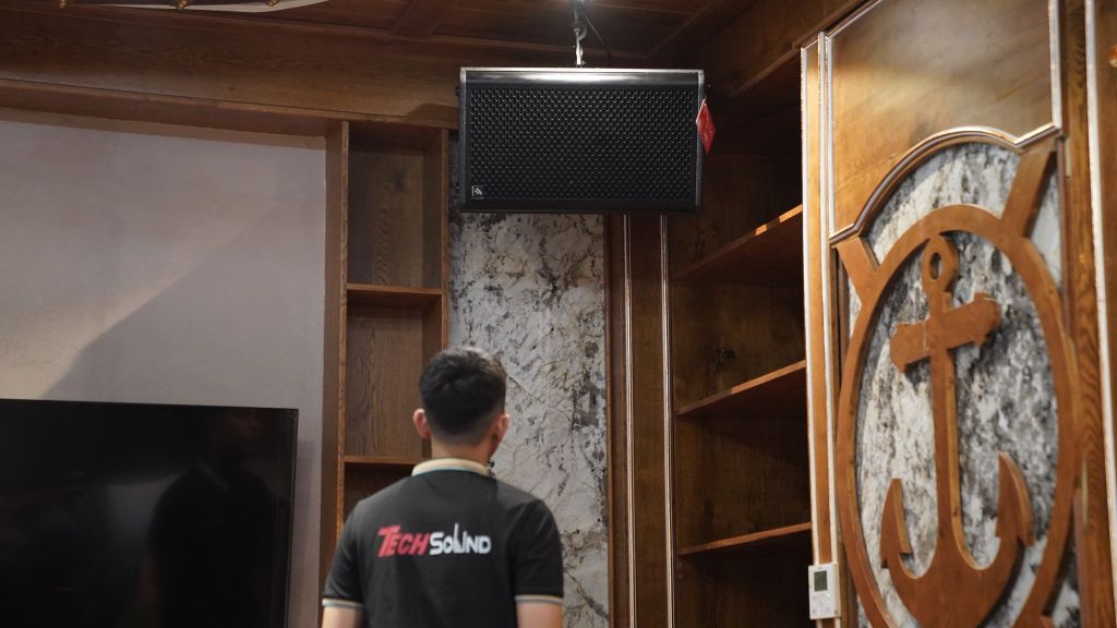 Lắp đặt hệ thống loa 4 Acoustic Pro Audio Germany X12 tại Hà Nội