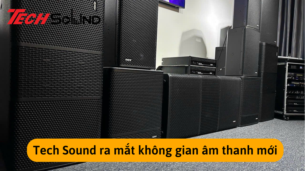 Tech Sound Việt Nam ra mắt phòng trải nghiệm âm thanh mới
