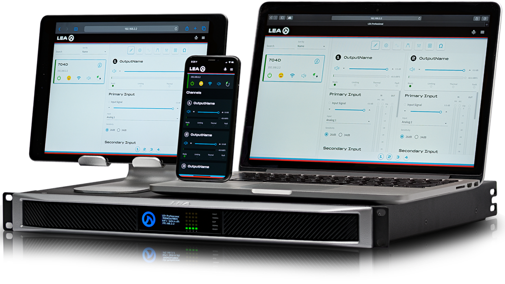 LEA Professional Amplifier | Tech Sound tự hào là đại diện uỷ quyền