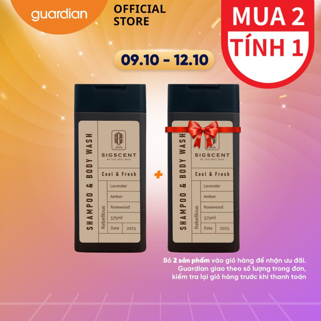 SHOPPING PARTY AT GUARDIAN X SIGSCENT | BUY 2, PAY 1 - ONLY 4 DAYS Oc