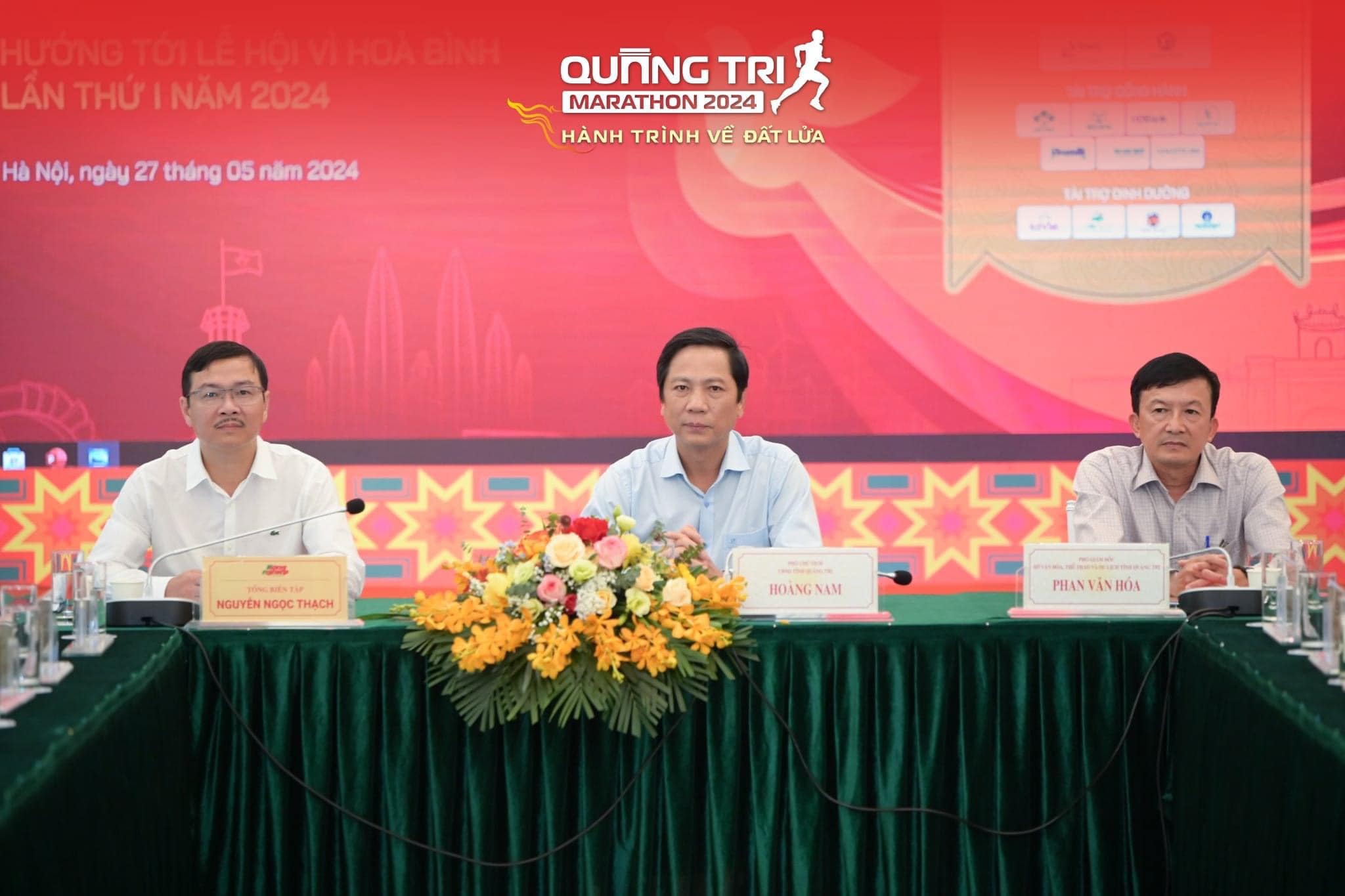 HỌP BÁO GIỚI THIỆU GIẢI CHẠY QUẢNG TRỊ MARATHON 2024 – VRace