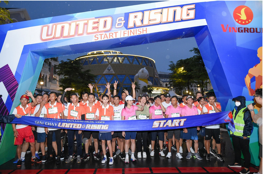 Giải VinGroup - United & Rising Run tại VinWonder Phú Quốc I VRace