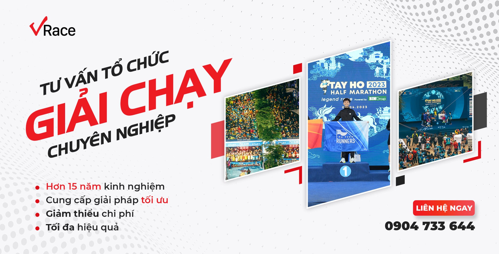 TƯ VẪN TỔ CHỨC GIẢI CHẠY – VRace