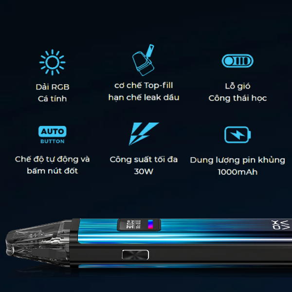 Pod Xlim Pro 30W Kit by OXVA X14 Vape Shop Đà Nẵng - Hội An