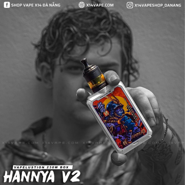 Vape Hannya 230W V2 by Vapelustion X14 Vape Shop Đà Nẵng - Hội An