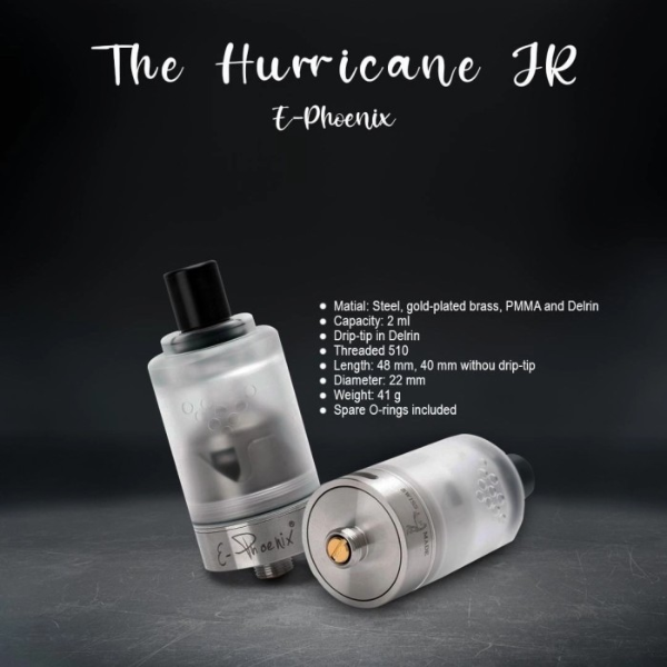 Tank RTA Hurricane JR X14 Vape Shop Đà Nẵng - Hội An