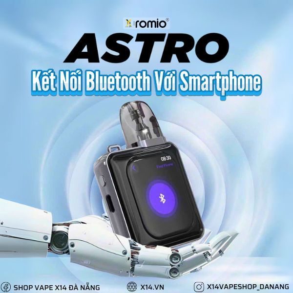 Romio Astro 30w Pod Kit X14 Vape Shop Đà Nẵng - Hội An