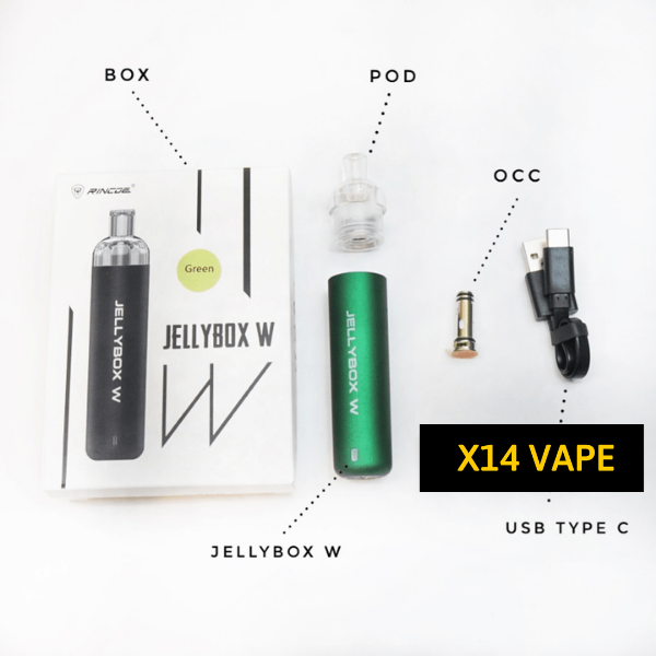 Pod Jelly Box W by Rincoe X14 Vape Shop Đà Nẵng - Hội An