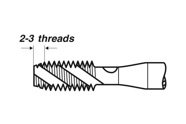 Mũi Taro máy xoắn 35° hệ mét STI V-COIL Form C HSSE VÖLKEL – germantools