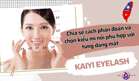 Chia sẻ cách phán đoán và chọn kiểu mi nối phù hợp tới từng dáng mắt ...