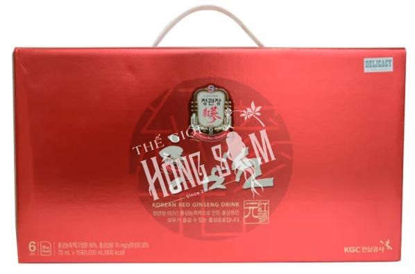 Nước Hồng Sâm KGC Won Hộp 15 Gói x 70ml