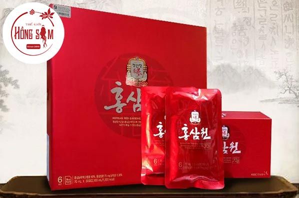 Nước Hồng Sâm KGC Won Hộp 15 Gói x 70ml