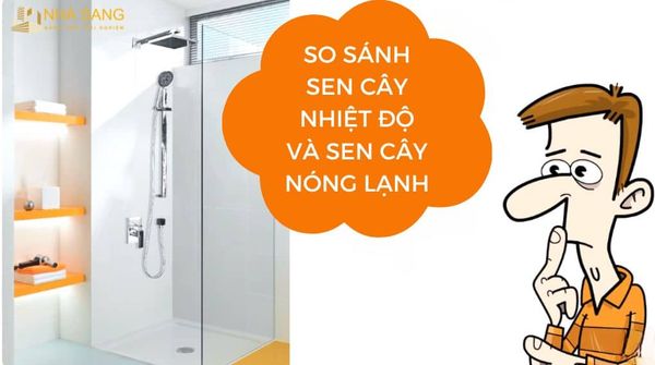 So sánh sen cây nhiệt độ và sen cây nóng lạnh