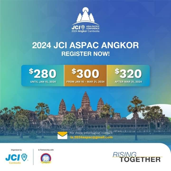 [2024 JCI ASPAC ANGKOR] ĐĂNG KÝ THAM DỰ CHƯƠNG TRÌNH ASPAC - MỨC GIÁ V ...