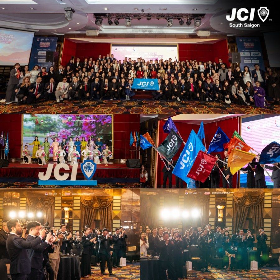 JCI SOUTH SAIGON THAM DỰ LỄ NHẬM CHỨC BAN ĐIỀU HÀNH JCI VIETNAM 2025 T ...