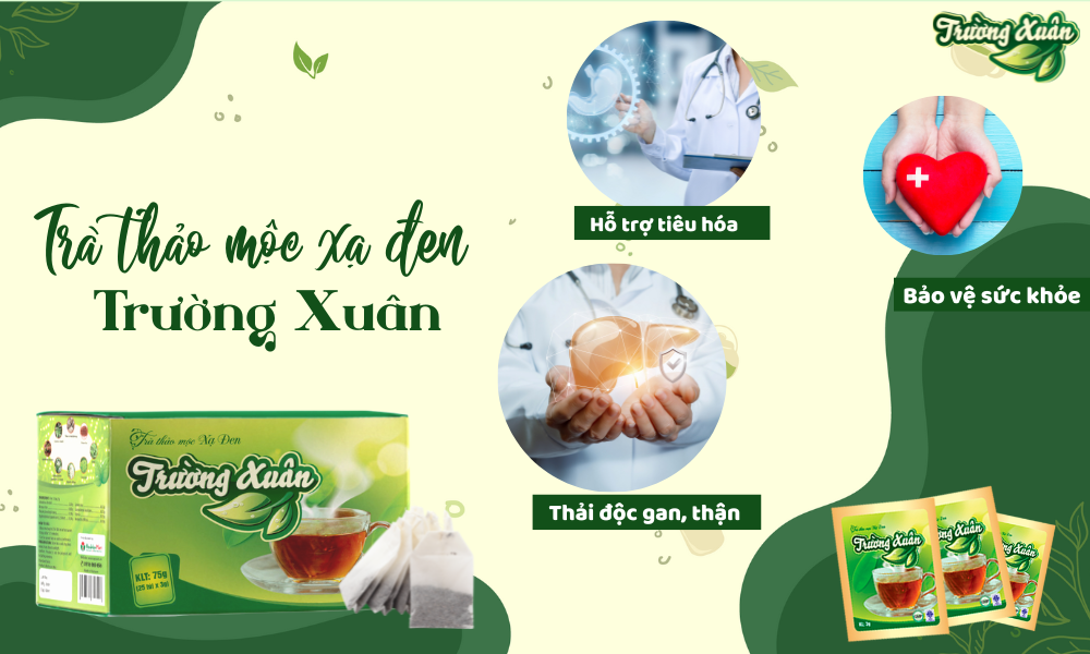 Trà xạ đen Trường Xuân | Newway – Newway - Đơn vị cung cấp mỹ phẩm ...