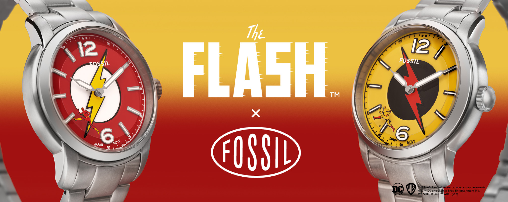 Bộ sưu tập THE FLASH x FOSSIL
