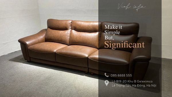 BERNIE - Sofa thông minh bọc toàn bộ da bò Mastrotto nhập Ý – VINH SOFA