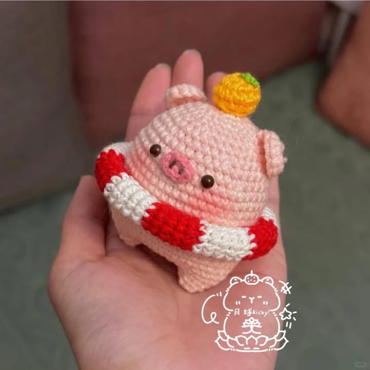 Khám Phá Chú Heo Len Đáng Yêu: Hướng Dẫn Đan Móc Chi Tiết / 2025-04-17 ...