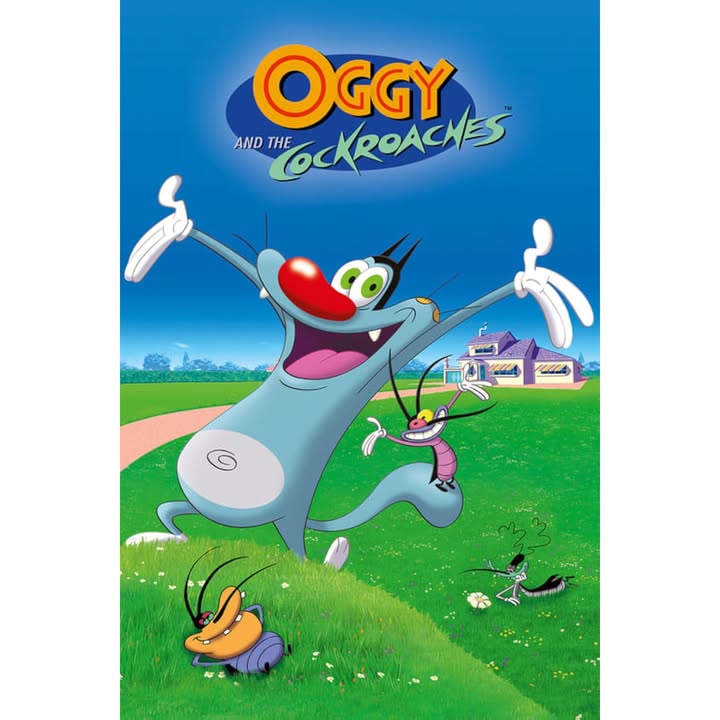 Khám Phá Chart Đan Móc Len Hài Hước: Oggy và Những Con Gián / 2025-05 ...