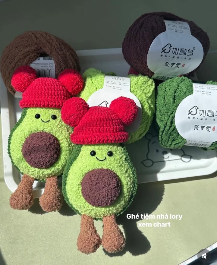 Khám Phá Chart Đan Móc Đồ Chơi Hình Quả Bơ Dễ Thương / 2025-04-14 01:0 ...