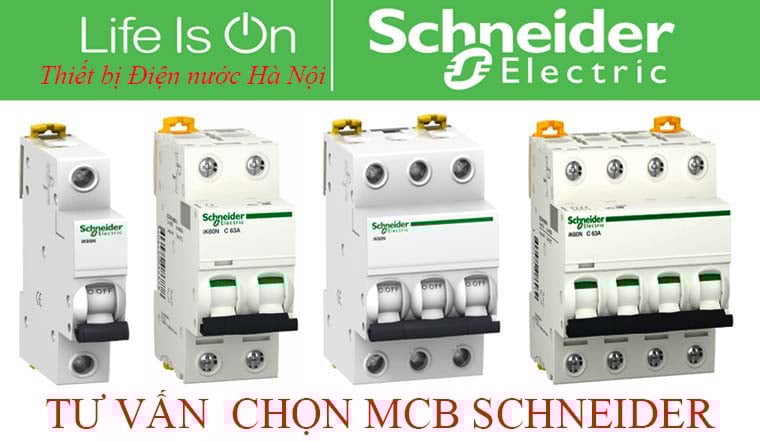 Báo giá Aptomat MCB Schneider mới nhất 2025 | Schneider Vietnam – Công ty Thiết Bị Điện Nước Hà Nội