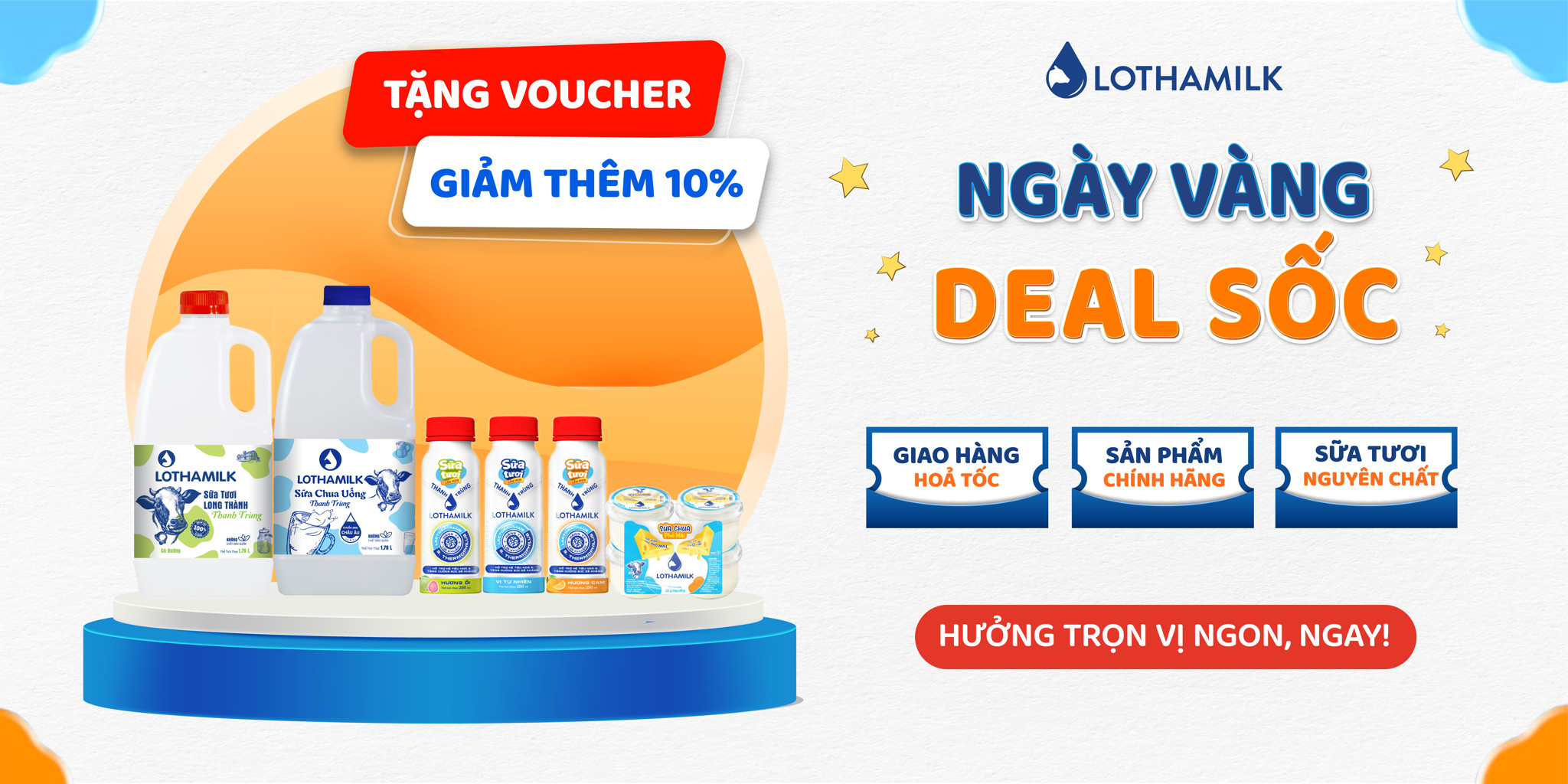 NGÀY VÀNG DEAL SỐC - LothaMilk