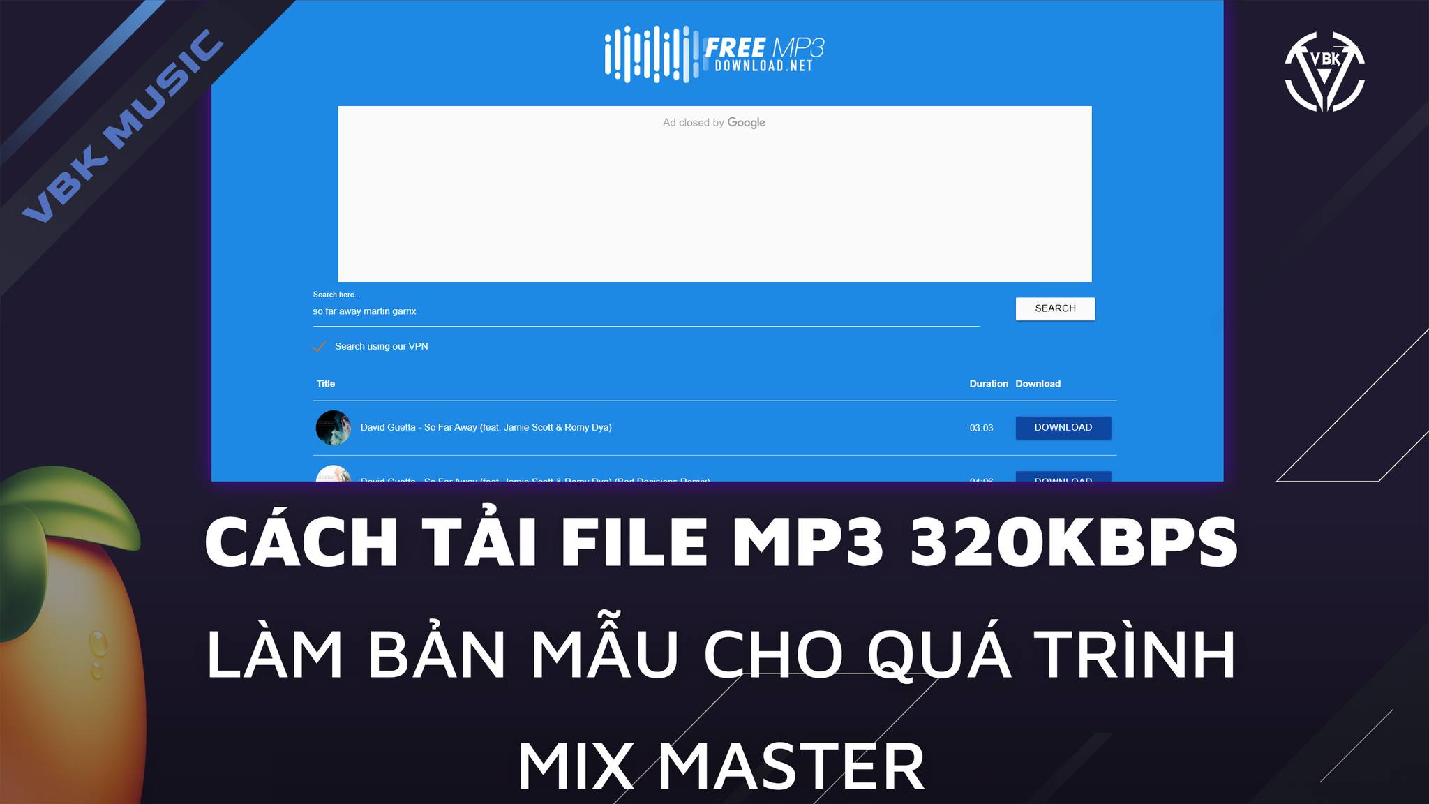 CÁCH TẢI NHẠC MP3 320KBPS ĐỂ LÀM BẢN MẪU CHO QUÁ TRÌNH MIX MASTER ...