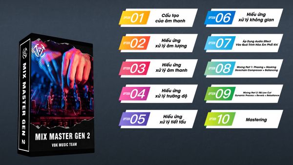 Khóa học tổng quen về mix master trên FL Studio – vbkmusic